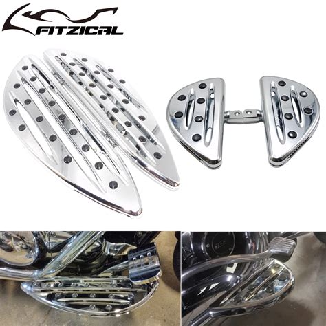 Plancher Avant Chrom Pour Conducteur De Moto Repose Pieds Passager Arri