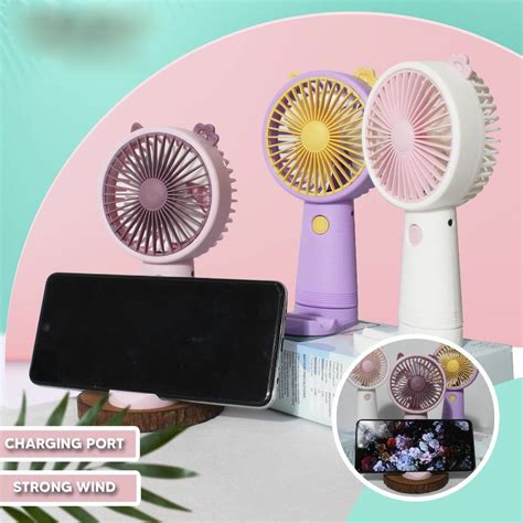 Jual Kipas Angin Mini Kuping Portable Kipas Mini Usb Genggam Hand Mini