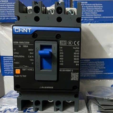 Aptomat Mccb Chint 3p Nxm 160s 250s 160a 180a 200a 250a Shopee Malaysia