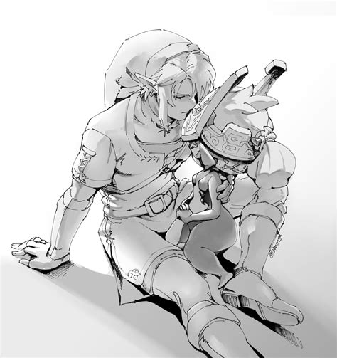Link And Midna The Legend Of Zelda And More Drawn By Tsuyuga Danbooru