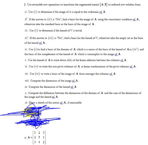 solved use reversible row operations to transform the