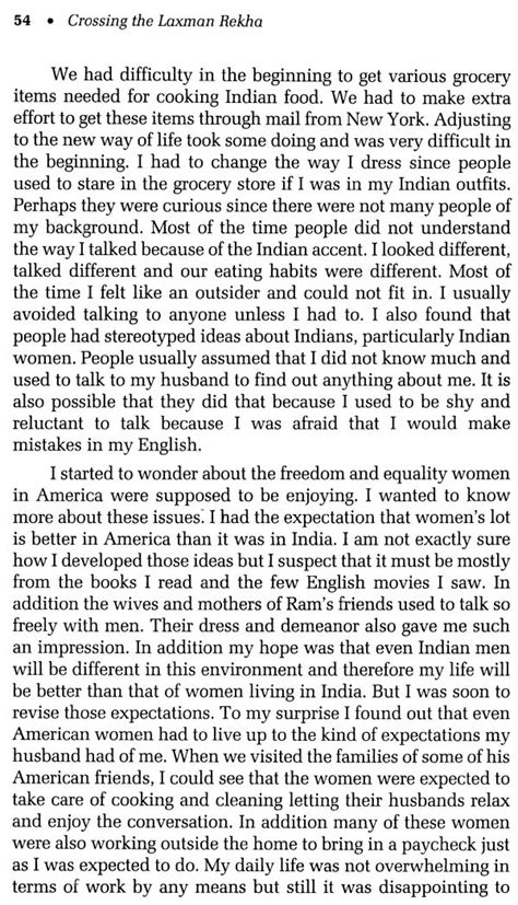 Crossing The Laxman Rekha Diasporic Women And Their Struggles For
