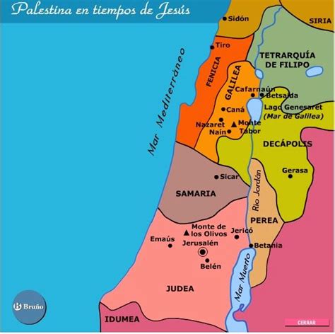 Mapa Del Tiempo De Jesus La Muerte De Los 12 Apóstoles De Jesús En