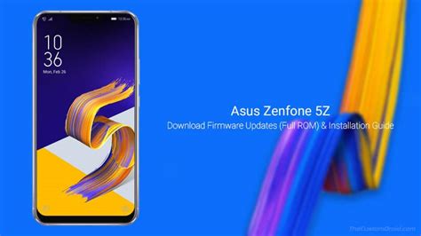 Download Asus Zenfone 5z Firmware Updates Android 10 May 2020 Security