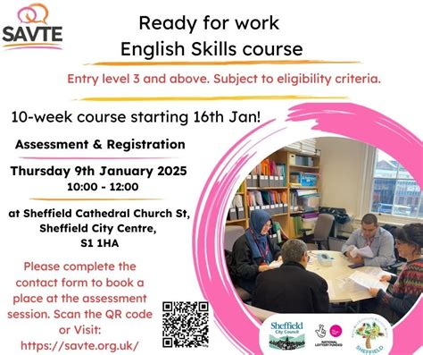 Savte Sheffield English Language Support On Linkedin Englishclasses
