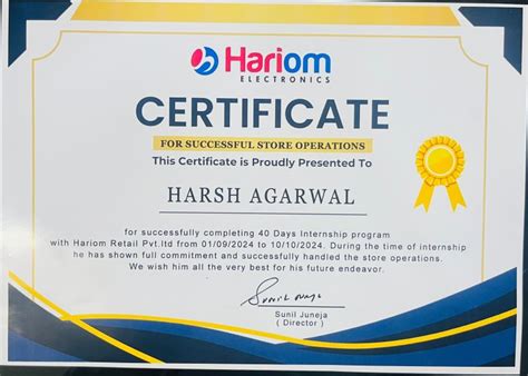 harsh agarwal on linkedin i am thrilled to share my incredible