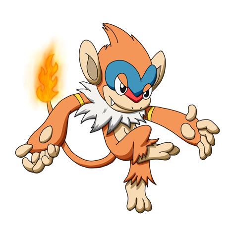 Monferno Pokemon Agile Fighter Fire Type Fighting Moves Evolution