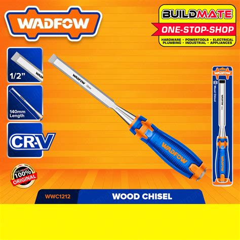 Wadfow Wood Chisel 6mm To 25mm Wood Working Chisel Wood Carving Flat
