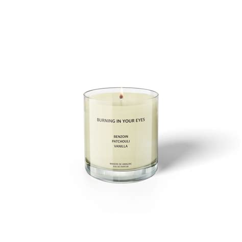 위스키 캔들 Burning In Your Eyes 버닝 인 유어 아이즈 240g 모닥불 장작나무 향 메종 드 아말릭 오 드 퍼퓸 공식 온라인 부티크