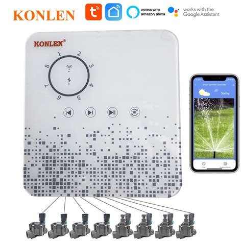 Sistema De Rega Autom Tico Sprinkler Inteligente Controlador Irriga O Wi Fi Programador
