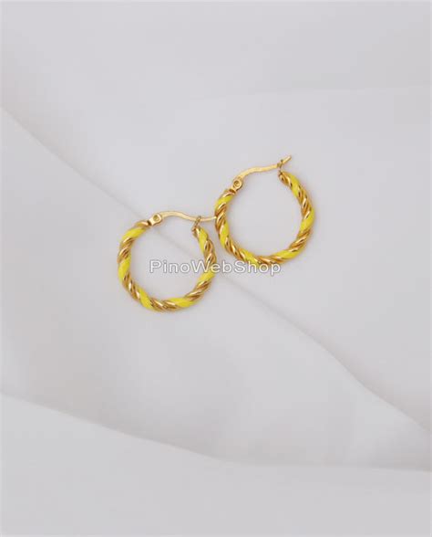 Orecchini Cerchio Intrecciati Pinowebshop