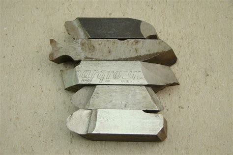 Lot Of 5 Cobalt Lathe Tool Hss Cutters Joseph Fazzio Incorporated