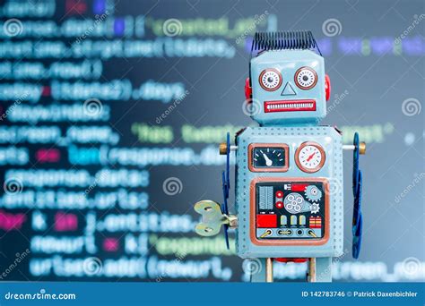 Symbol For A Chatbot Or Social And Algorithms Program Code In The
