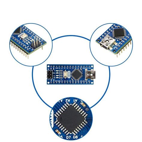 Mạch Arduino Nano V31 Ch340 Có Kèm Cáp Mini Usb Lgt8f328p Điện