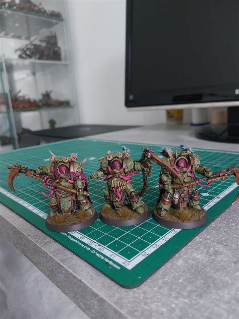 Deathshroud Terminators Ready To Reap Candc Welcome R Deathguard40k