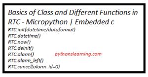 Basic Overview Embedded C Pythonslearning