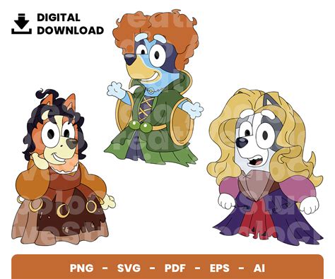 Bundle Layered Svg Halloween Svg Halloween Bluey Svg Hocu Inspire