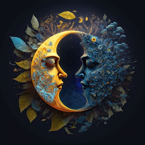 Download Ai Generated Moon Crescent Moon Royalty Free Stock
