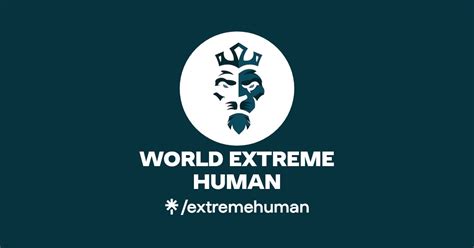 World Extreme Human Instagram Linktree