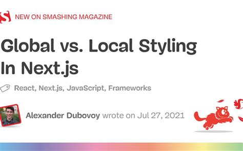 Global Vs Local Styling In Next Js Smashing Magazine Kerbco Web