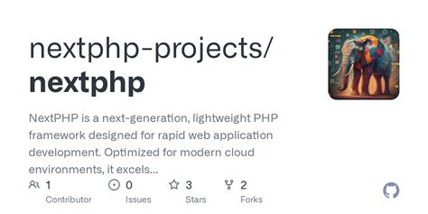 Github Nextphp Projectsnextphp Nextphp Is A Next Generation