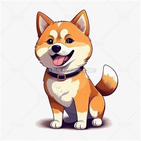 卡通柴犬 快图网 免费PNG图片免抠PNG高清背景素材库kuaipng