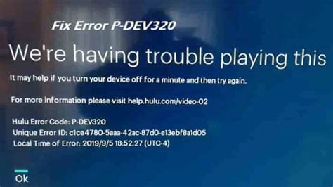 How To Fix The Hulu Error Code P DEV320 P DEV318 Or P DEV322 Easily