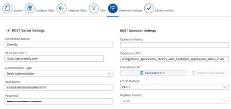 Create Integration Trigger Success Factors Cronofy Docs