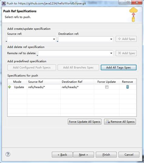 Eclipse本地工程项目push推送到远程库java开源博客系统 Powered By Java1234