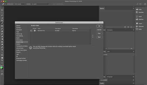 solved scratch disk full on school computer cannot seem adobe