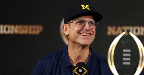 Espn Jim Harbaugh Wont Make Any Firm Decisions About The Nfl In The