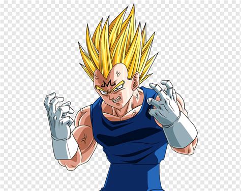 Vegeta Majin Buu Gohan Dragon Ball Z Dokkan Batalla Goku Cartel Azul