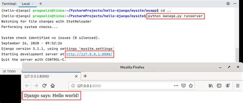 Setup And Debug A Django App In Pycharm Community Edition Pragmaticlinux