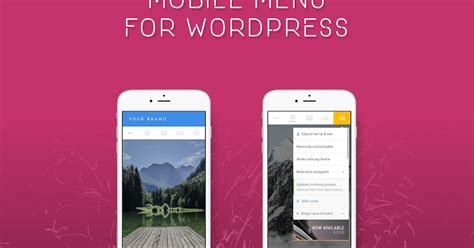 Touchy Wordpress Mobile Menu Plugin By Bonfirethemes On Envato Elements