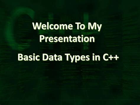 Basic Data Types In C With Examples Lerytri