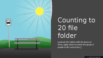 Counting To 20 File Folder By Speducationnn Teachers Pay Teachers