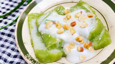 BÁNH ĐÚC GÂN LÁ DỨA NƯỚC CỐT DỪA NGON KHÔNG NƯỚC VÔI HÀN THE PHẨM MÀU CKK YouTube