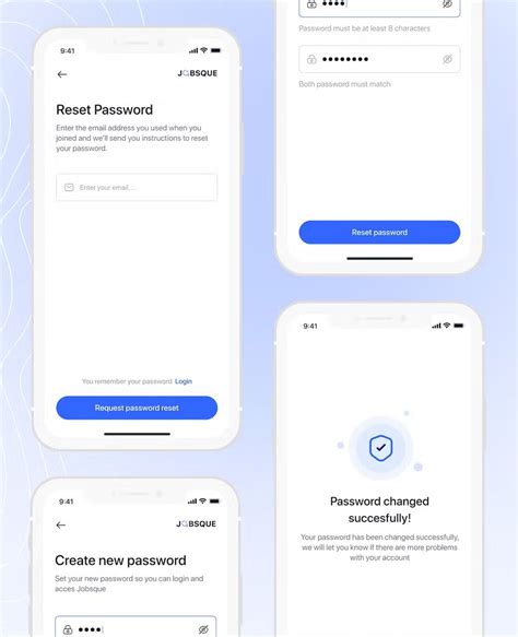 Best 13 Reset Password Mobile App Ui Template Fig Sketch Xd Artofit