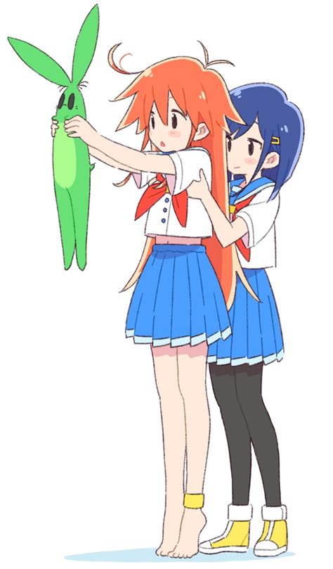 Kokomine Cocona Papika And Uexkull Flip Flappers Drawn By Ikzw