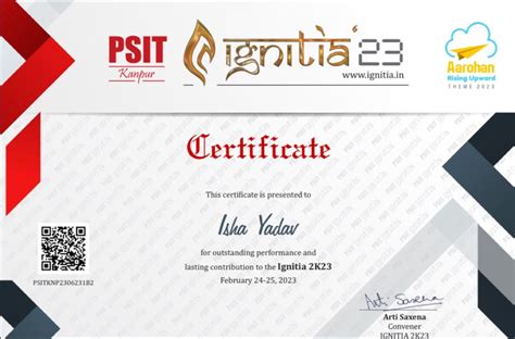 Isha Yadav On Linkedin I Am Happy To Share My Certificate Hereits A Great Opportunity To Show