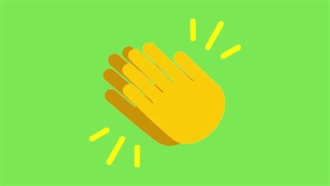 Smiley Clapping Hands Animation