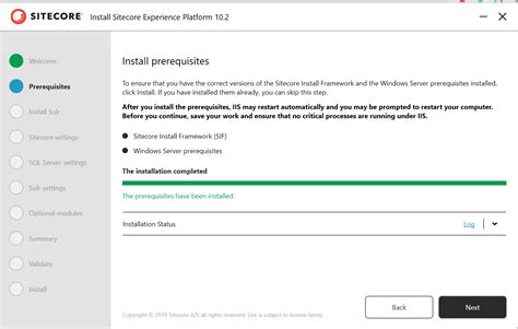 Installation Sif Error While Installing Sitecore 102 Using Sitecore