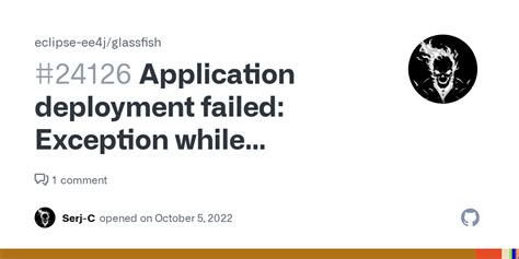 Application Deployment Failed Exception While Deploying The App Admingui · Issue 24126