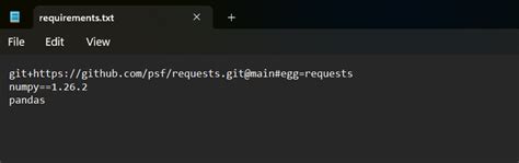 Overview Of Requirements Txt And Direct GitHub Sources GeeksforGeeks