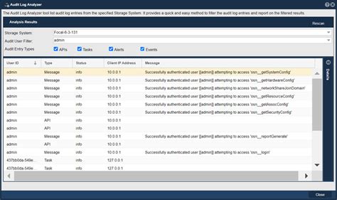 Fileaudit Log Analyzer Osnexus Online Documentation Site