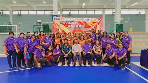 Sjkt Jenjarom Womens Team Won Selangor State Level Kabaddi Tournament
