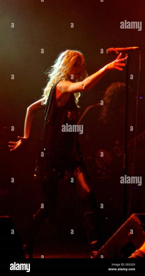 Taylor Momsen Performs With Her Band The Pretty Reckless Featuring