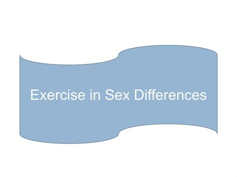 K Age And Sex Considerations In Exercise PPTX