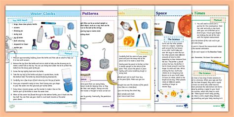 Ks2 Science Experiment Activity Pack Time Teacher Made