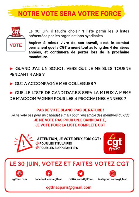 Fnac Paris Election Cse 2023 Luttes Rémunération Rp Et Cse